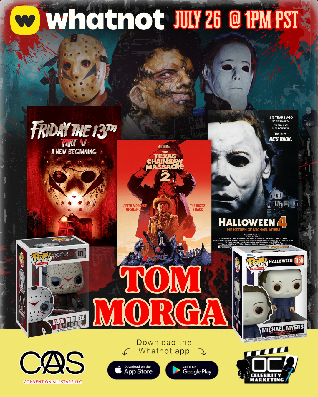 Tom Morga Pre-Order (Signing July 26th) – OC Celebrity Marketing LLC