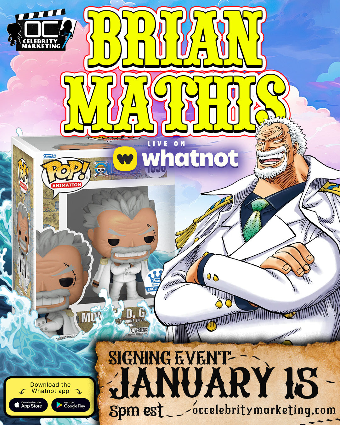 Brian Mathis Pre-Order (Signing January 15th) – OC Celebrity Marketing LLC