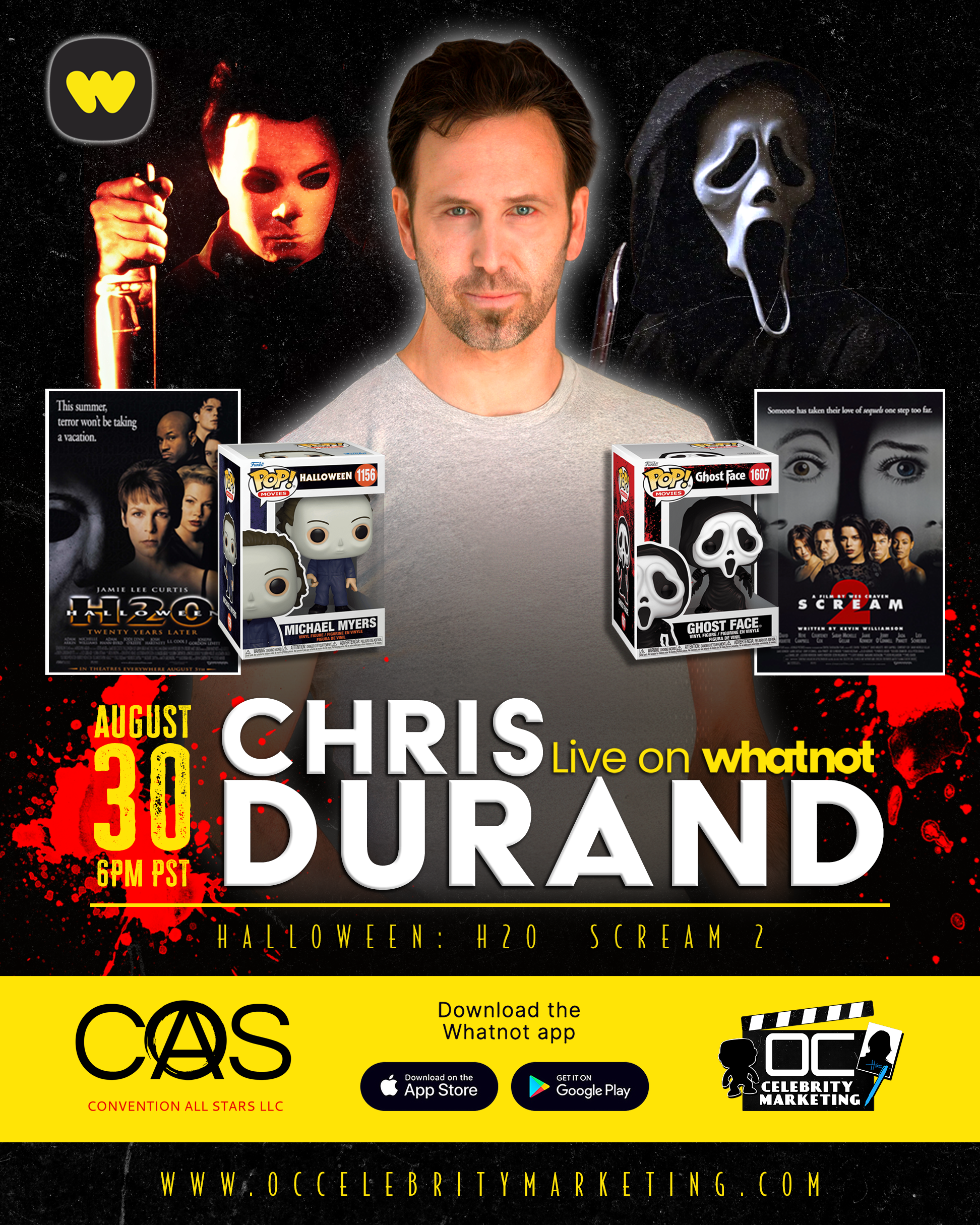 Chris Durand Pre-Order (Signing August 30th) – OC Celebrity Marketing LLC