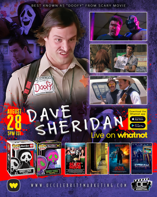 Dave Sheridan Pre-Order (Signing August 28th) – OC Celebrity Marketing LLC