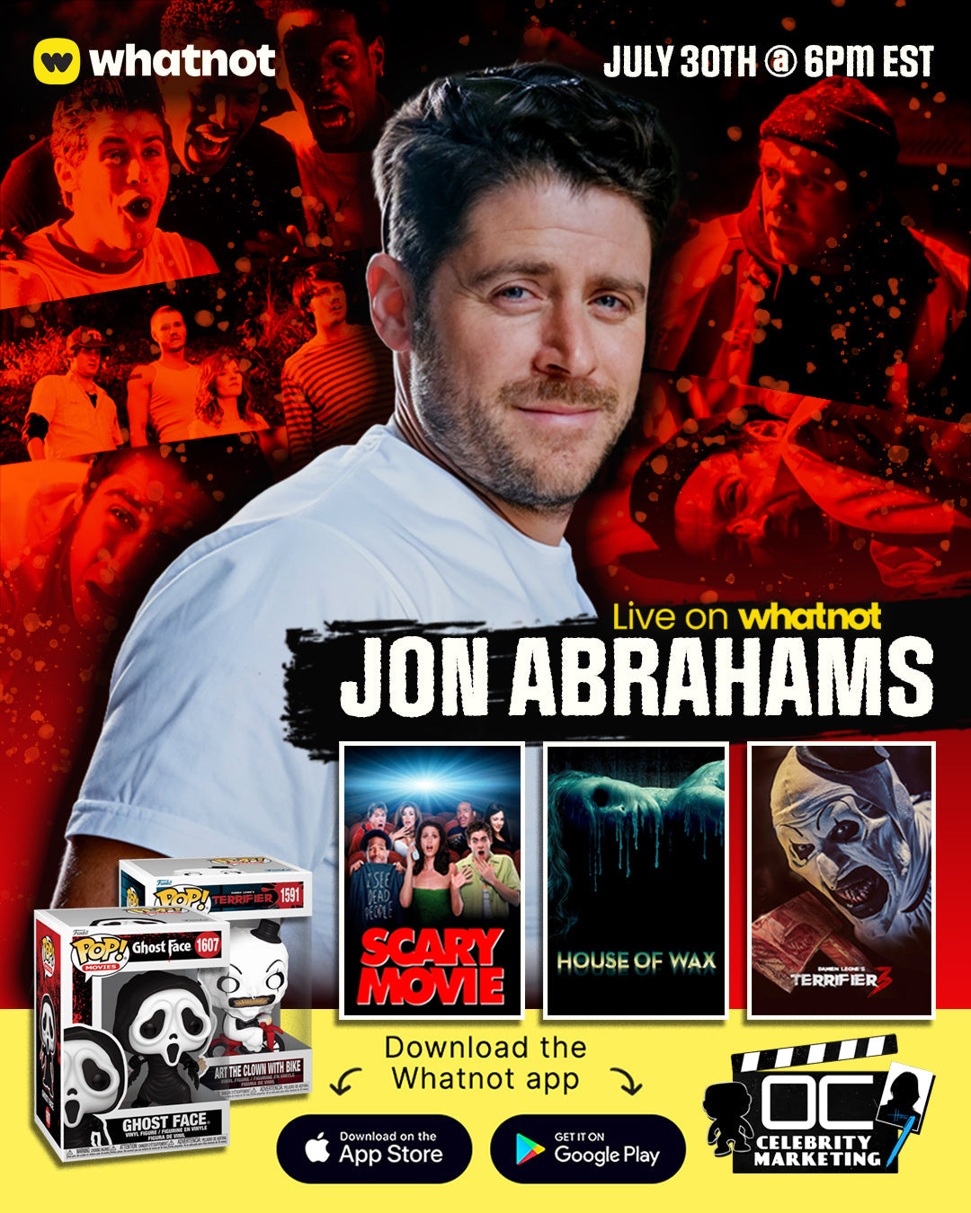 Jon Abrahams (Signing July 30th) – OC Celebrity Marketing LLC