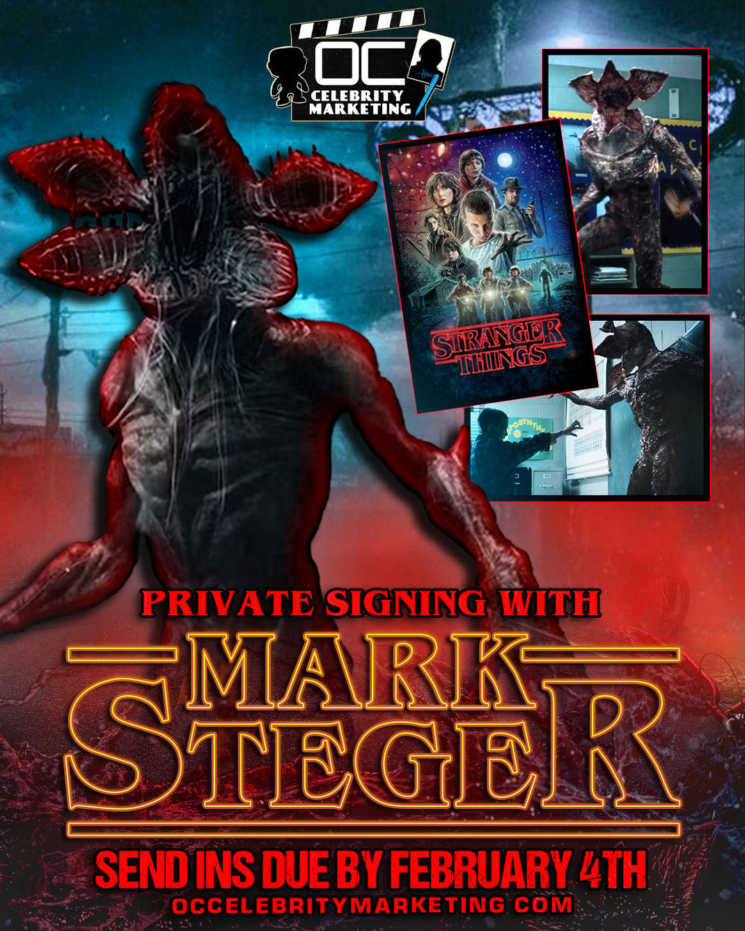 Mark Steger Pre-Order – OC Celebrity Marketing LLC