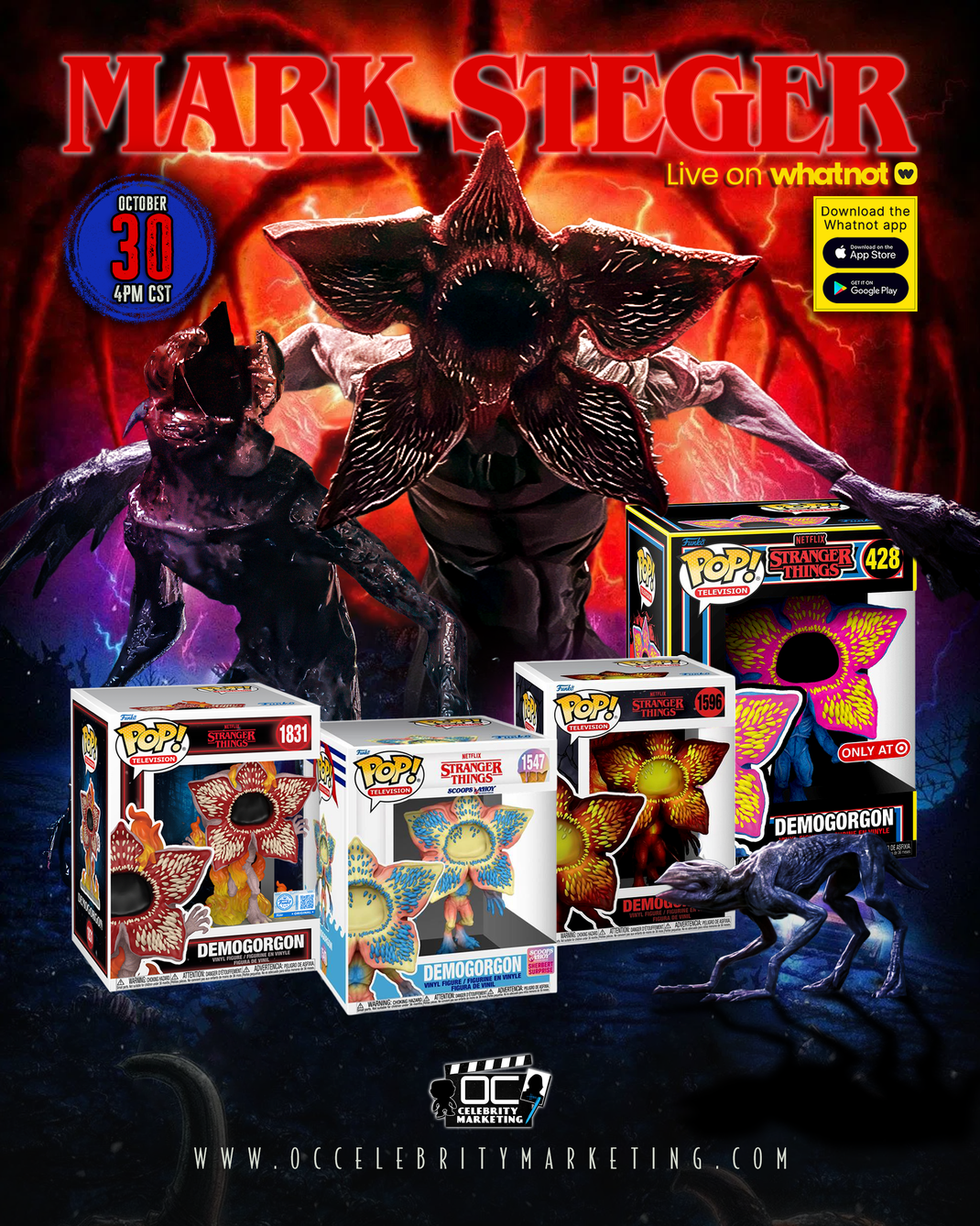 Mark Steger Pre-Order (Signing October 30th) – OC Celebrity Marketing LLC