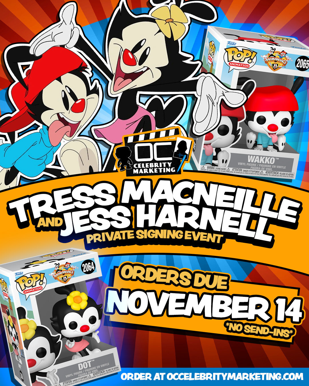 Tress MacNeille & Jess Harnell Pre-Order – OC Celebrity Marketing LLC